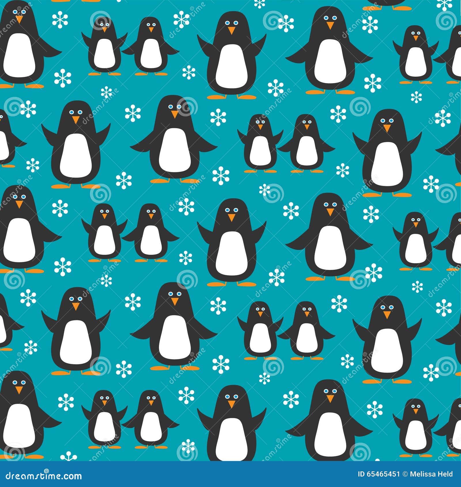 Penguins On The Background Of The Rainbow. 3D Illustration, AI ...