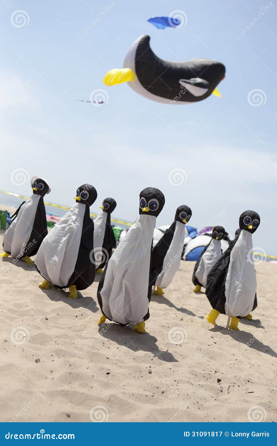 Penguins and Whale Kite stock image. Image of whale, hobby - 31091817