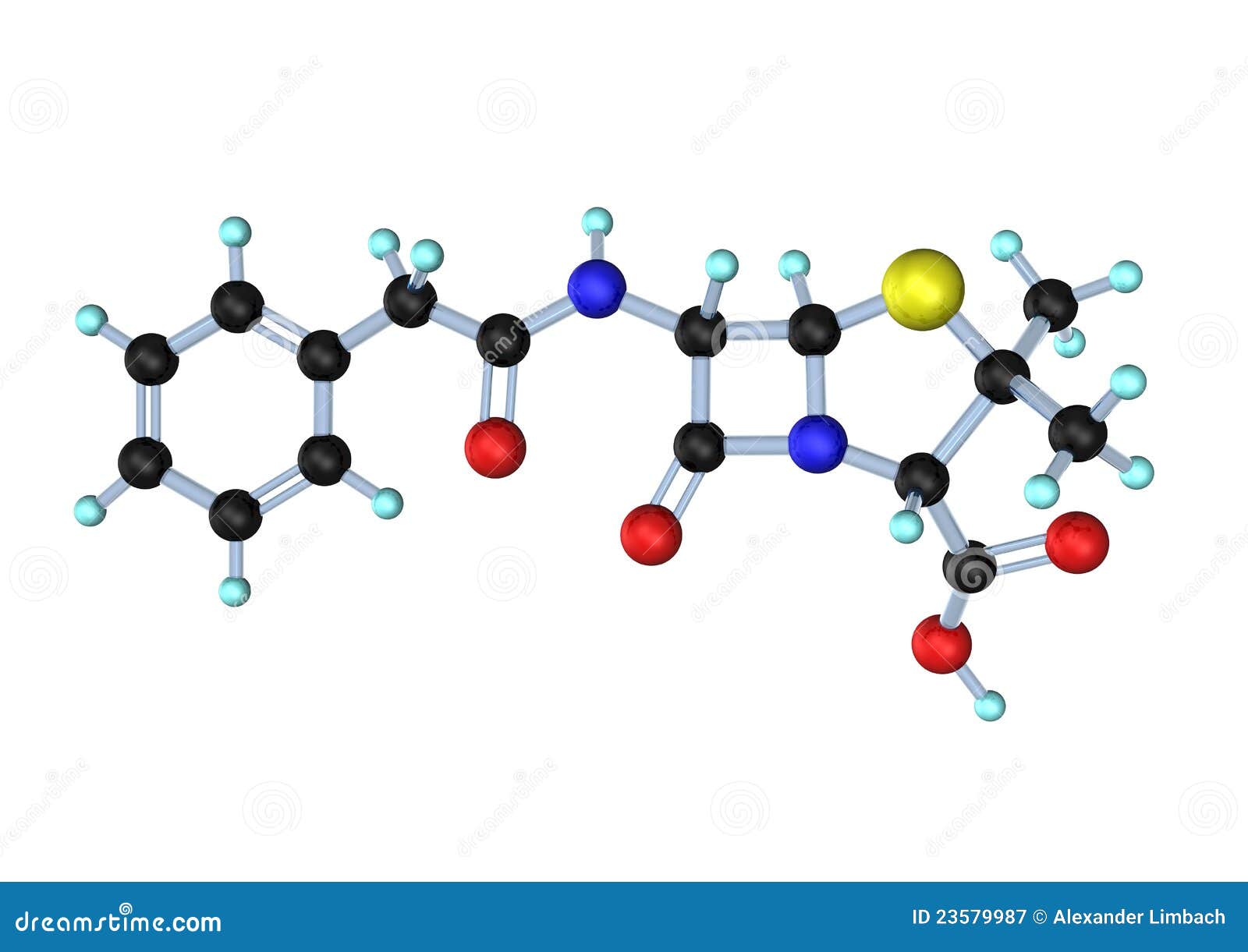 Penicillin G stock illustration. Illustration of drugs - 23579987