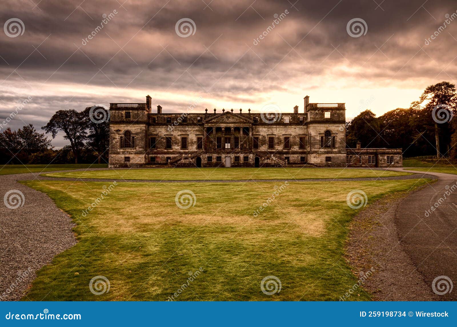 Penicuik House, South of Edinburgh, UK Editorial Stock Image - Image of ...