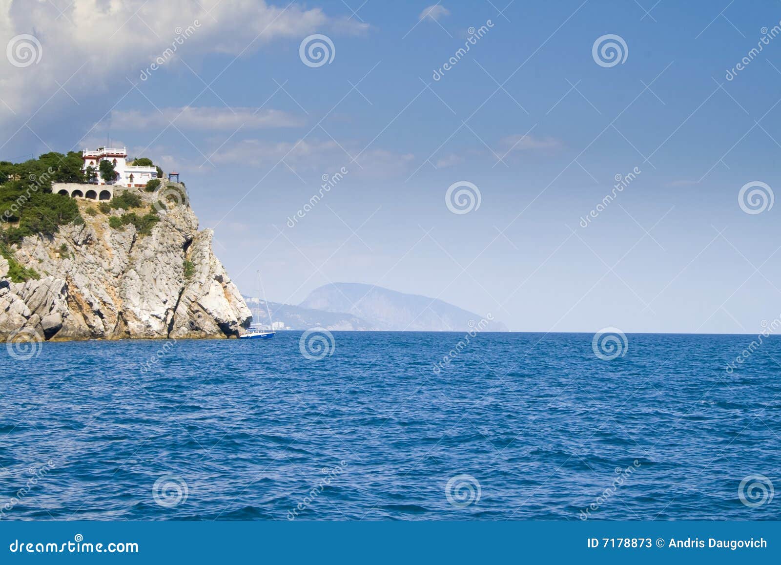 Peninsula Crimea stock image. Image of skyline, beach - 7178873