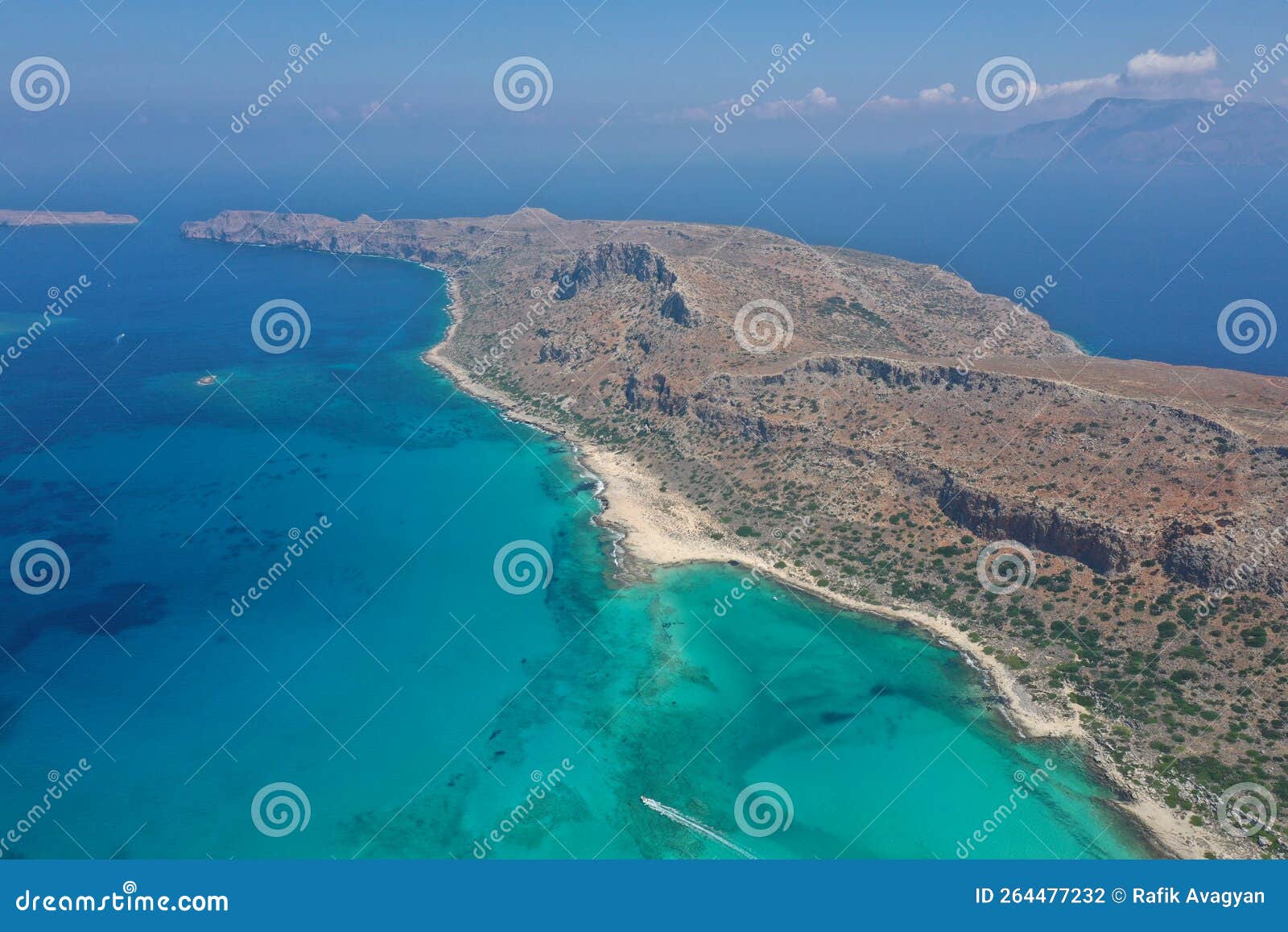 Mediterranean Sea from Above by Drone View Stock Photo - Image of green ...