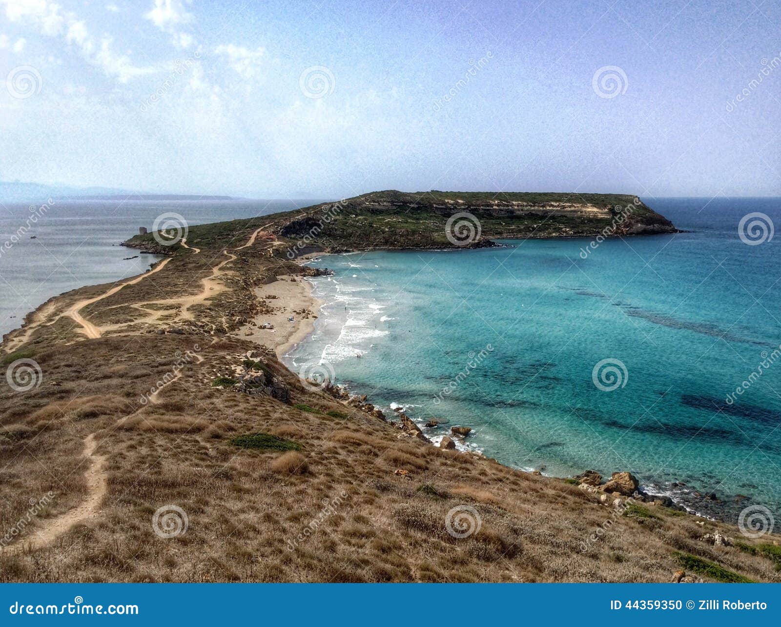 Peninsula of Sinis stock photo. Image of sinis, beautiful - 44359350