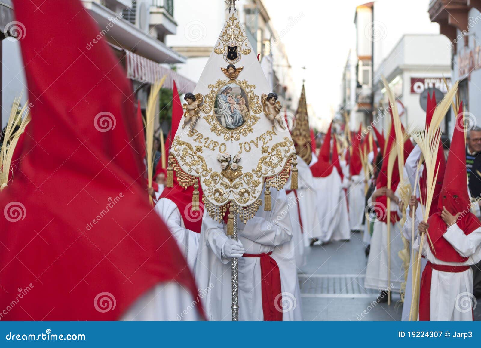 Penitent editorial photography. Image of faith, calvary - 19224307