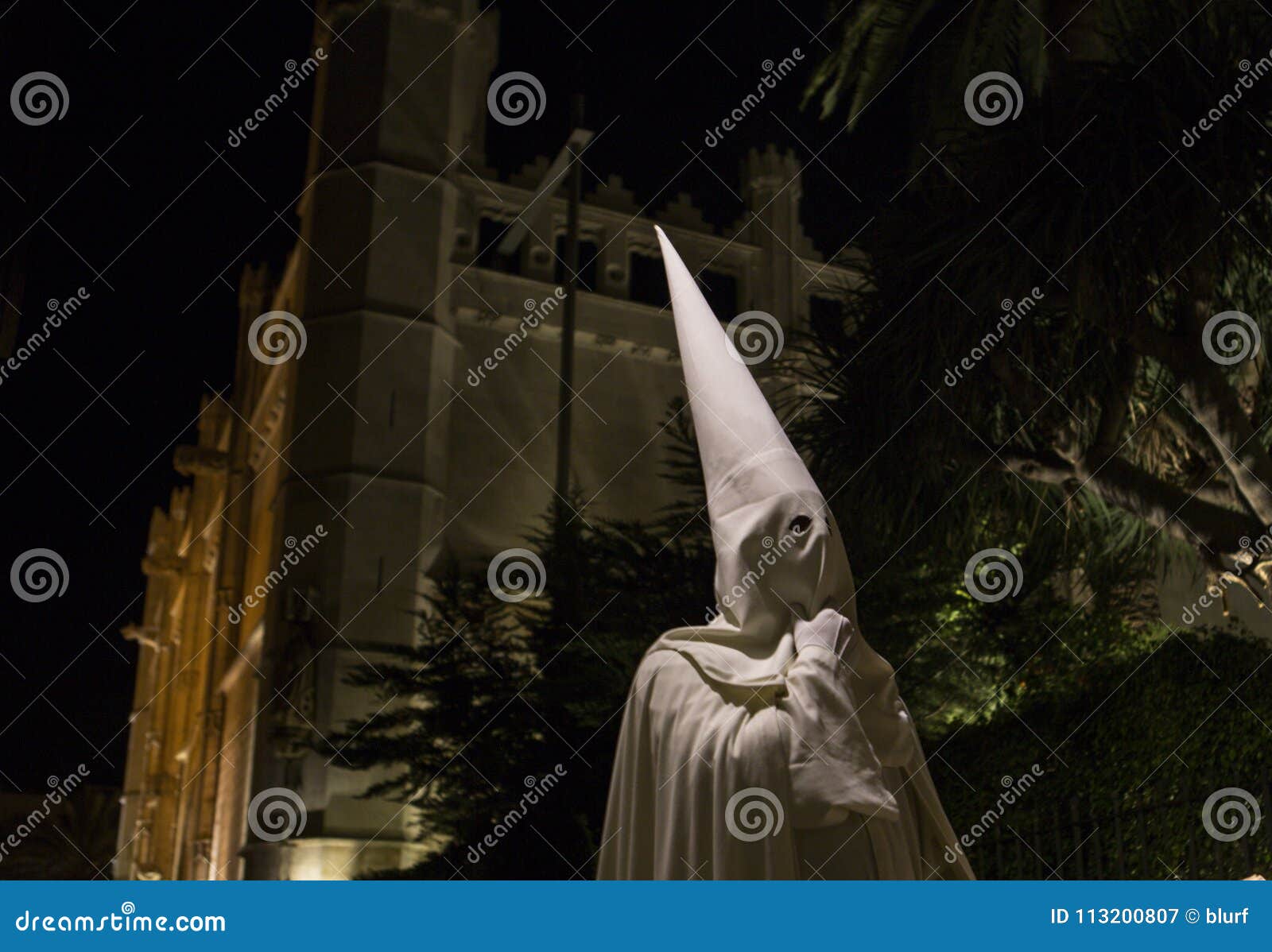 Easter Holy Week Procession Penitent Editorial Photography - Image of ...