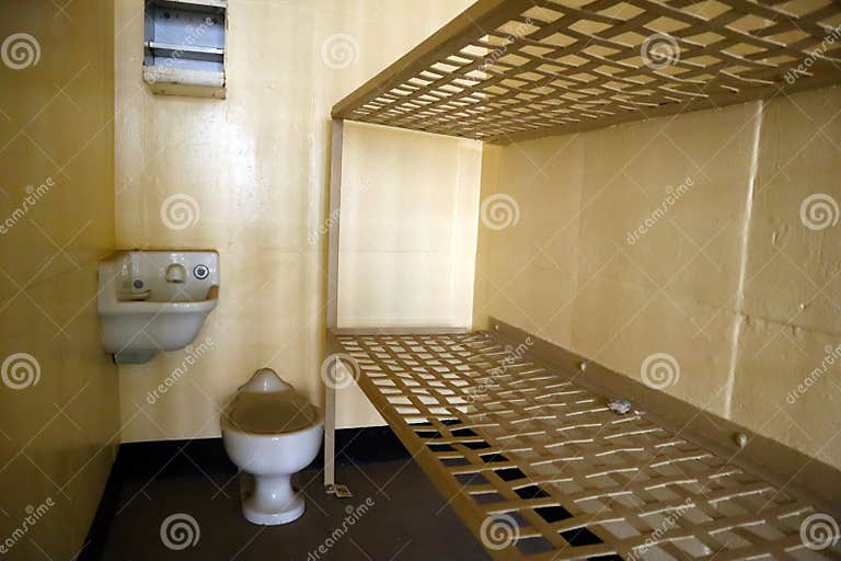 Penitentiary Prison Jail, View Inside a Cell Stock Image - Image of ...
