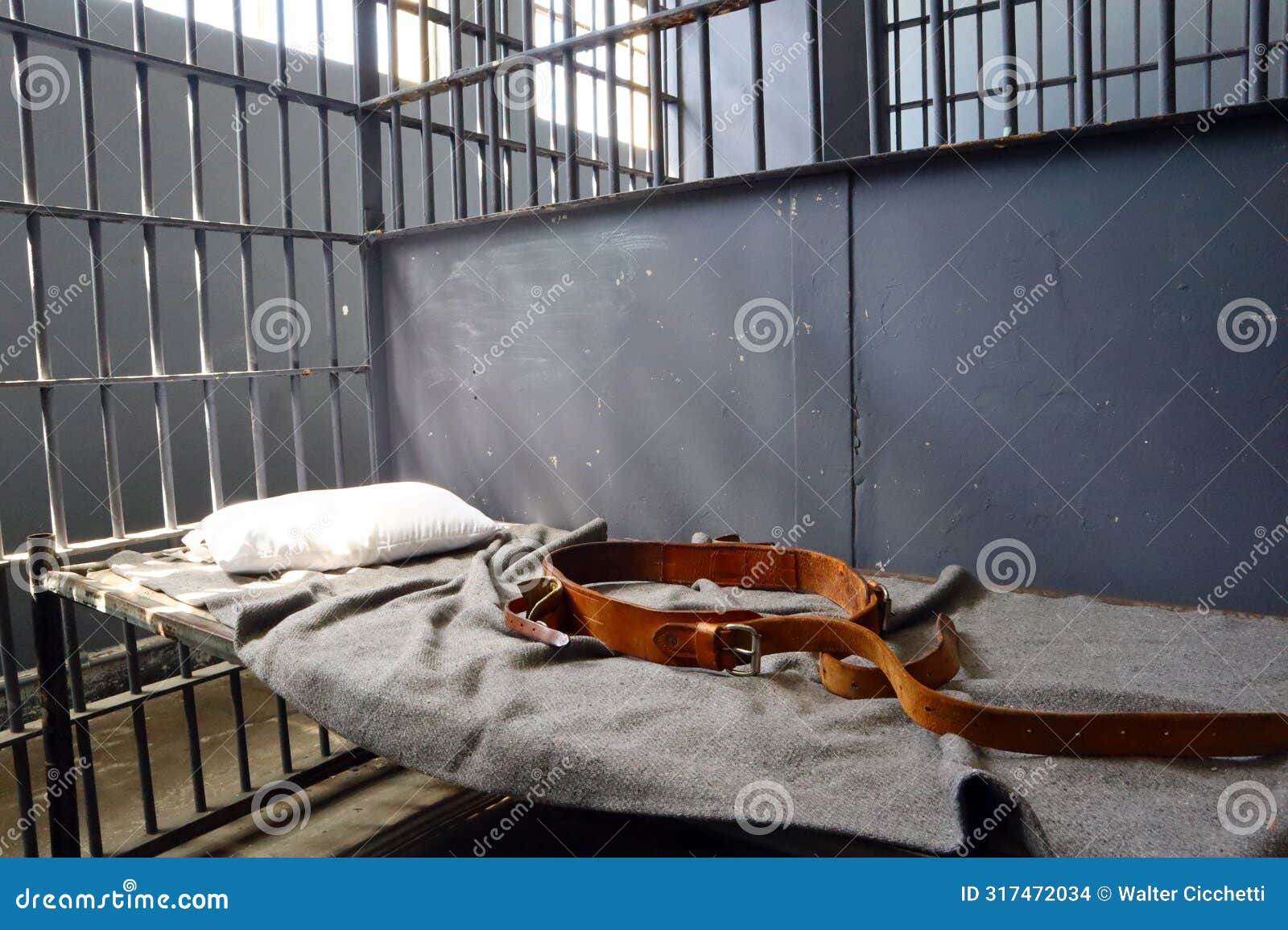 Penitentiary Prison Jail, View Inside a Cell Stock Photo - Image of room, convict: 317472034