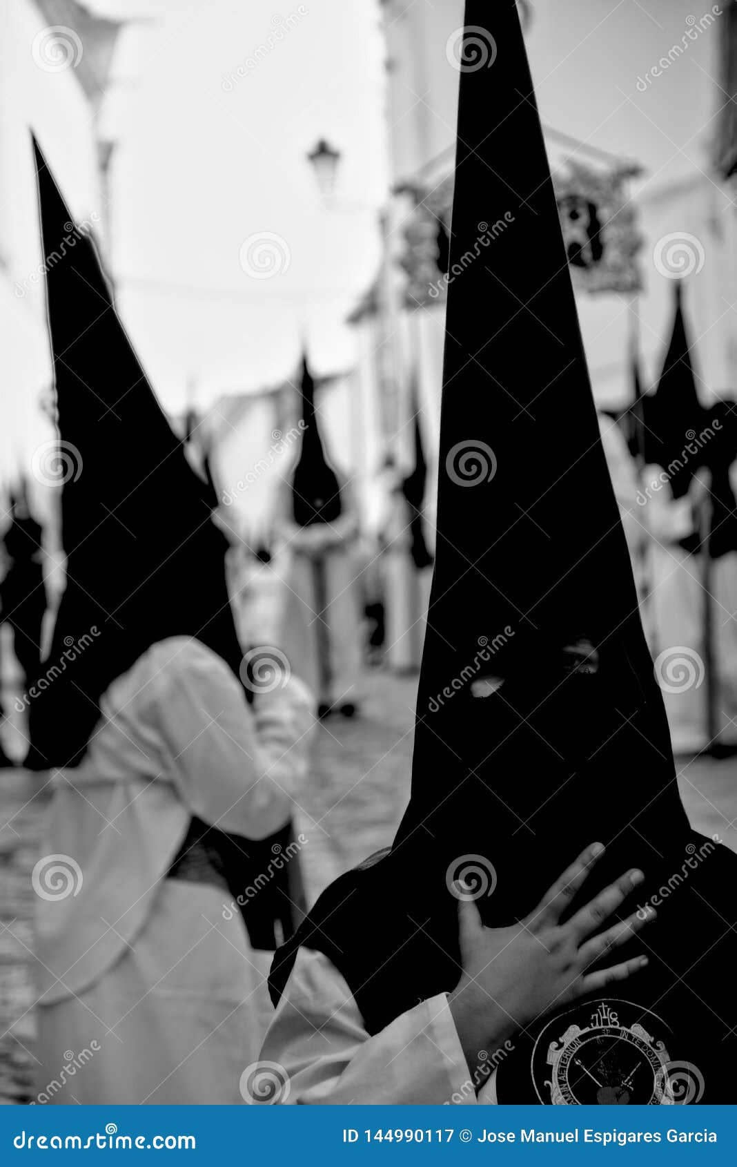 Penitents at the Procession of the Holy Monday 6 Editorial Photography ...