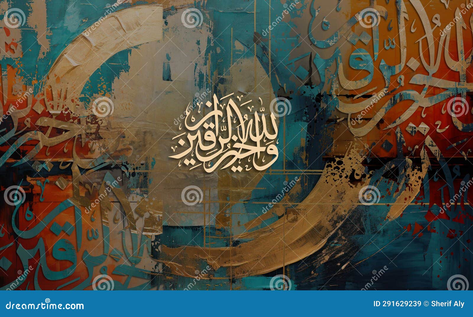 Penmanship. Drawing On A Background.but Over All Those Endowed With ...