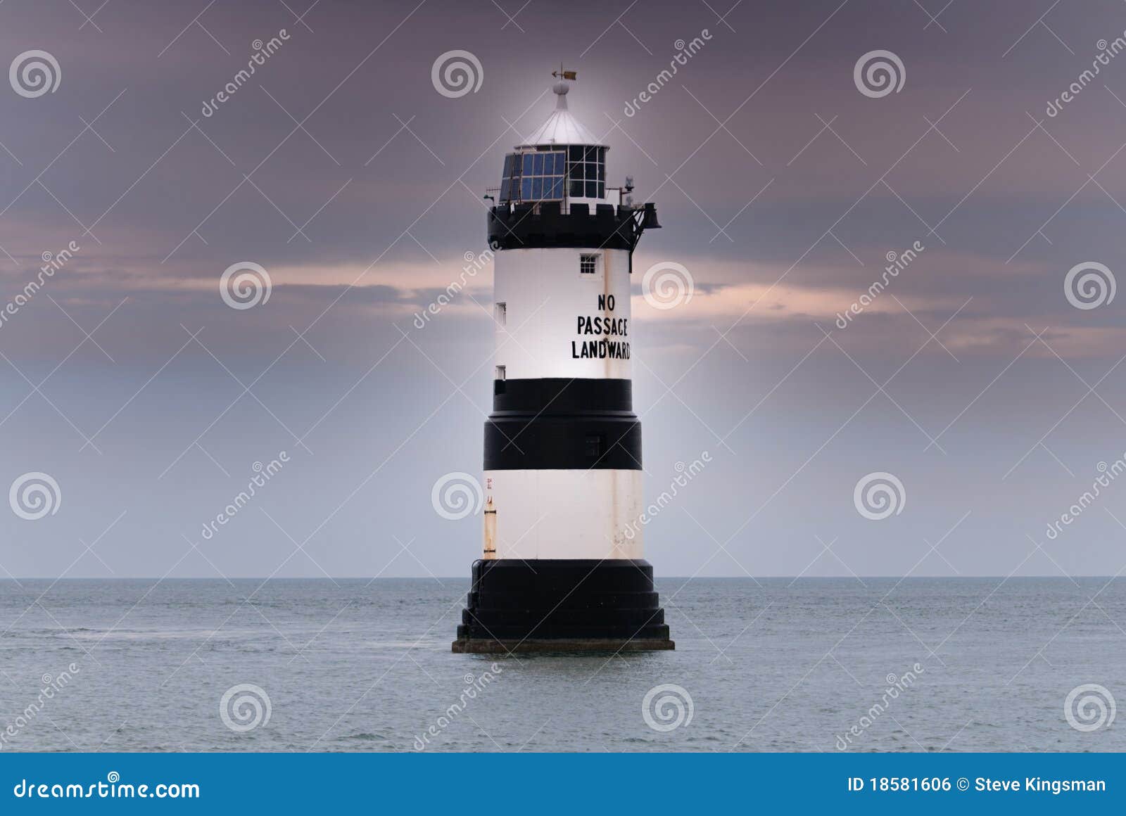 Penmon Lighthouse stock photo. Image of building, shore - 18581606