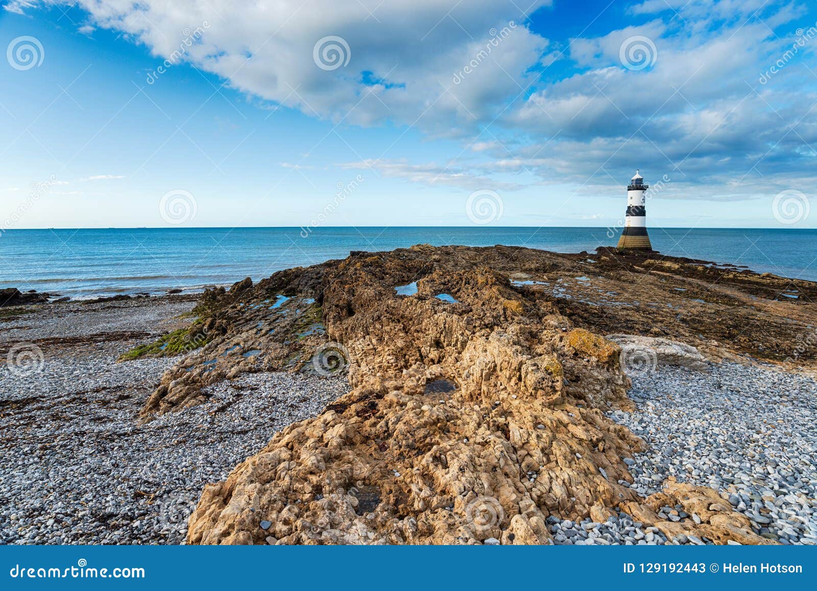 Penmon Point Lighthouse stock image. Image of penmon - 129192443