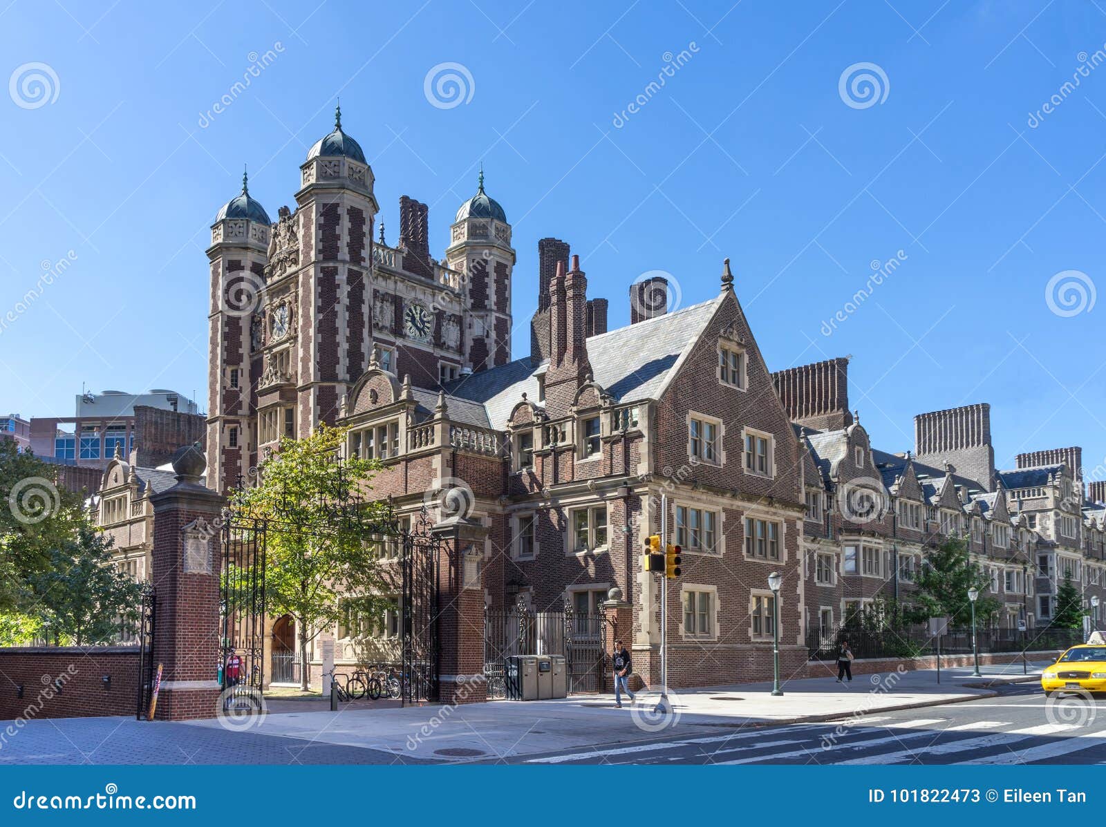 Penn Quadrangle foto de stock editorial. Imagem de pensilvânia - 101822473