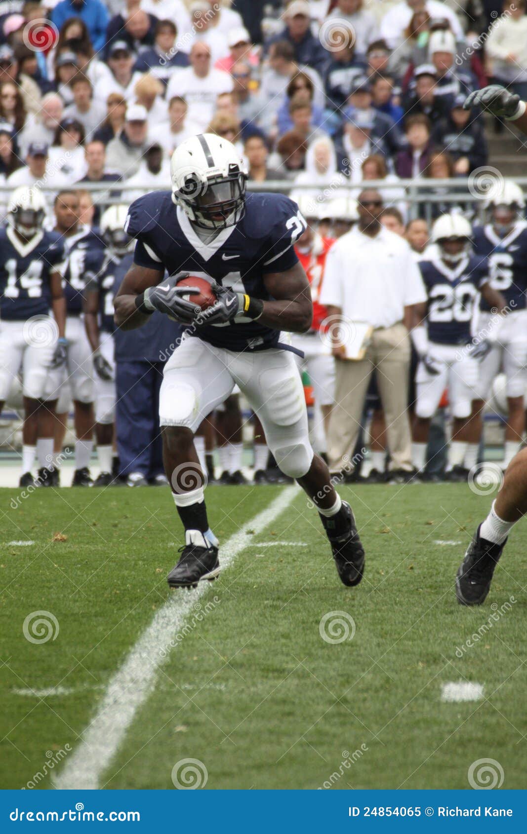 Penn State Running Back Stephon Green Editorial Image - Image of back ...