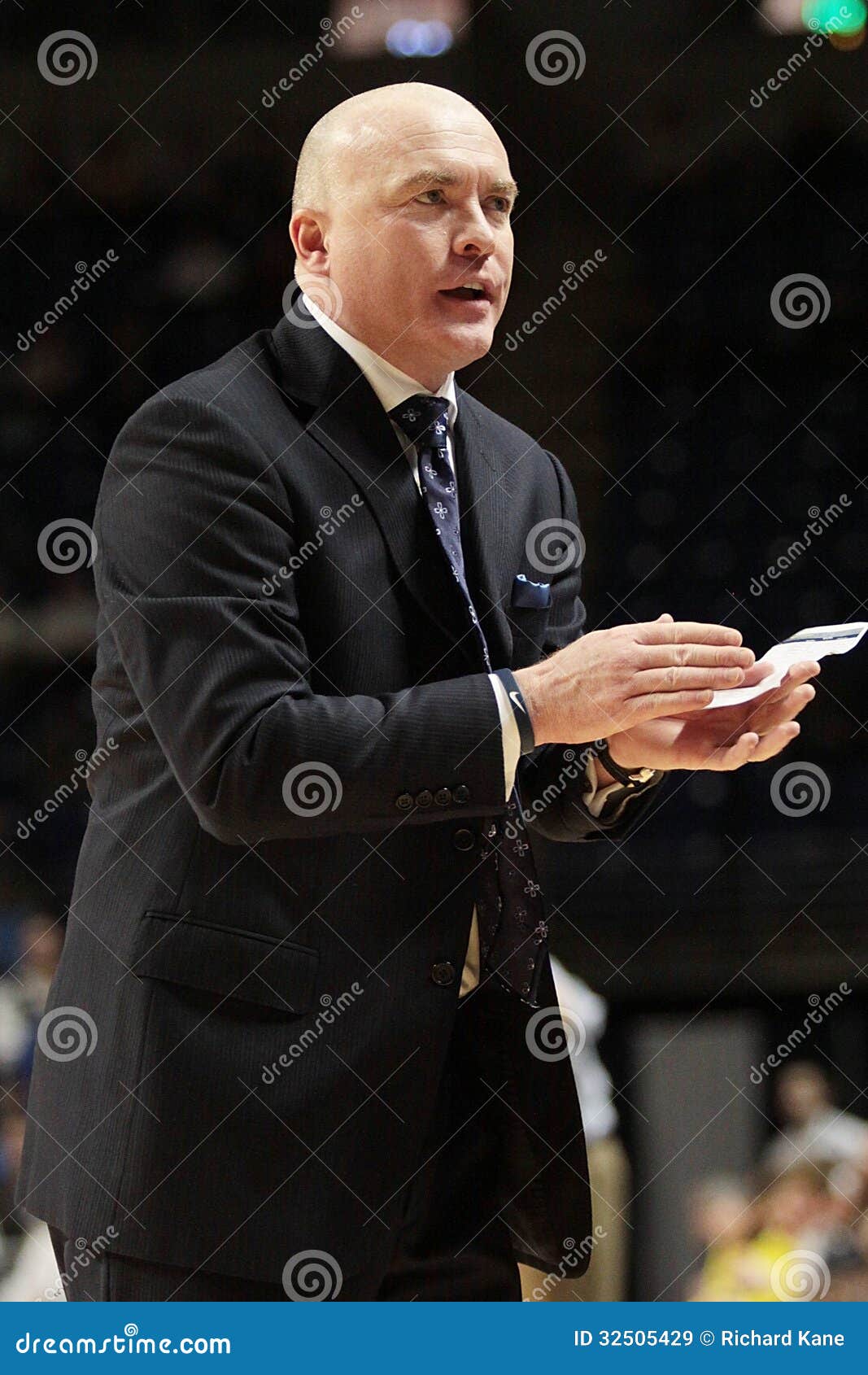 Penn State S Coach Pat Chambers Editorial Stock Image - Image of center ...
