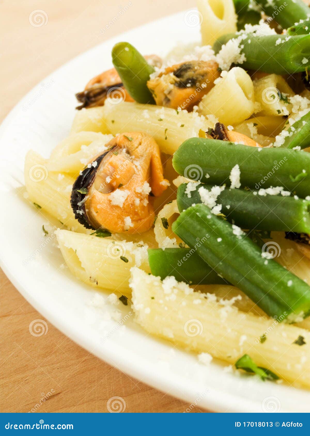 Penne stock image. Image of gourmet, appetizer, beans - 17018013