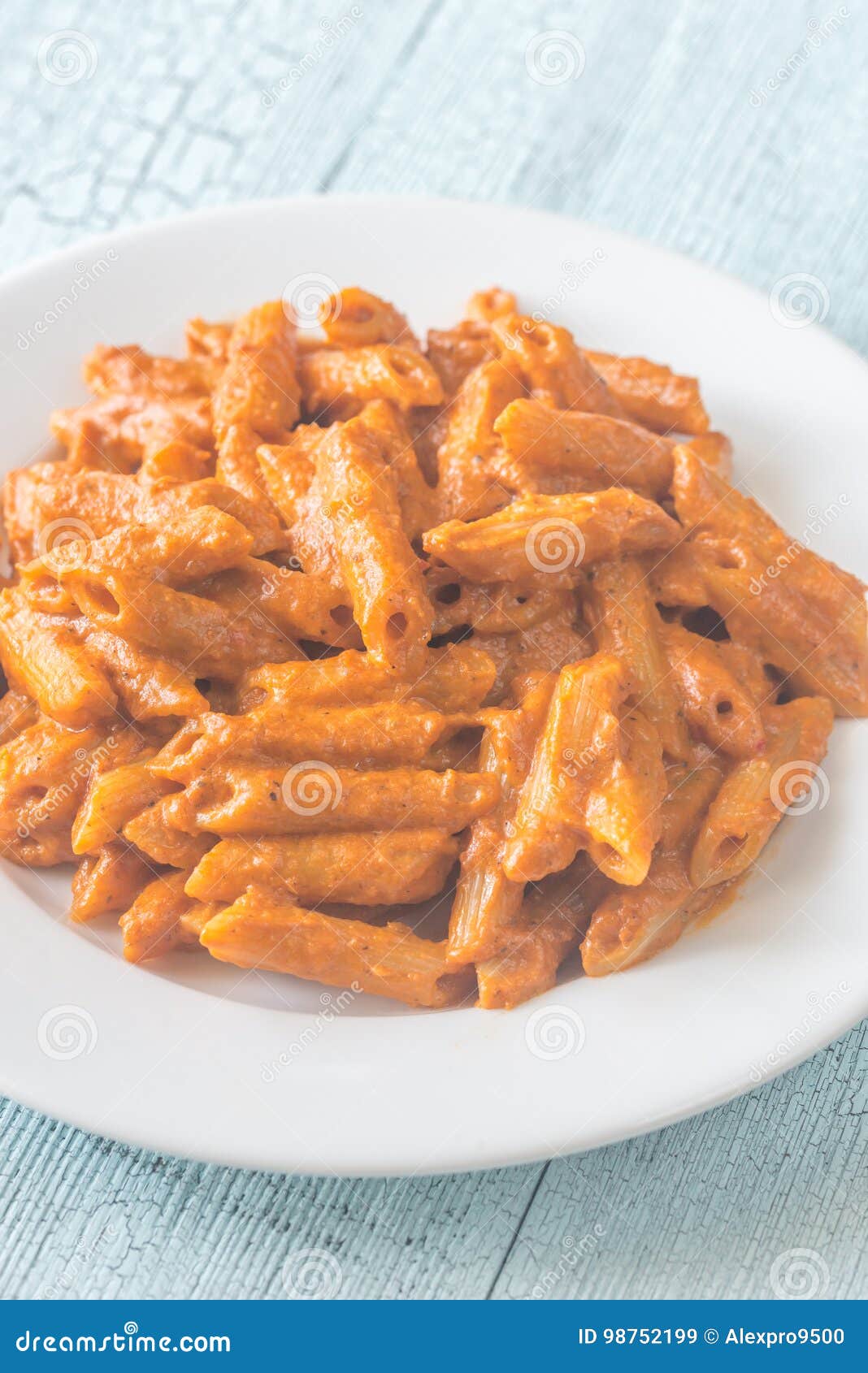 Penne Alla Vecchia Bettola Pasta Stock Image - Image of diet, healthy ...