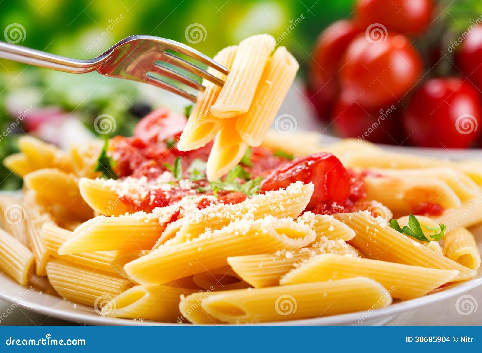 Penne pasta stock photo. Image of pasta, spaghetti, healthy - 30685904