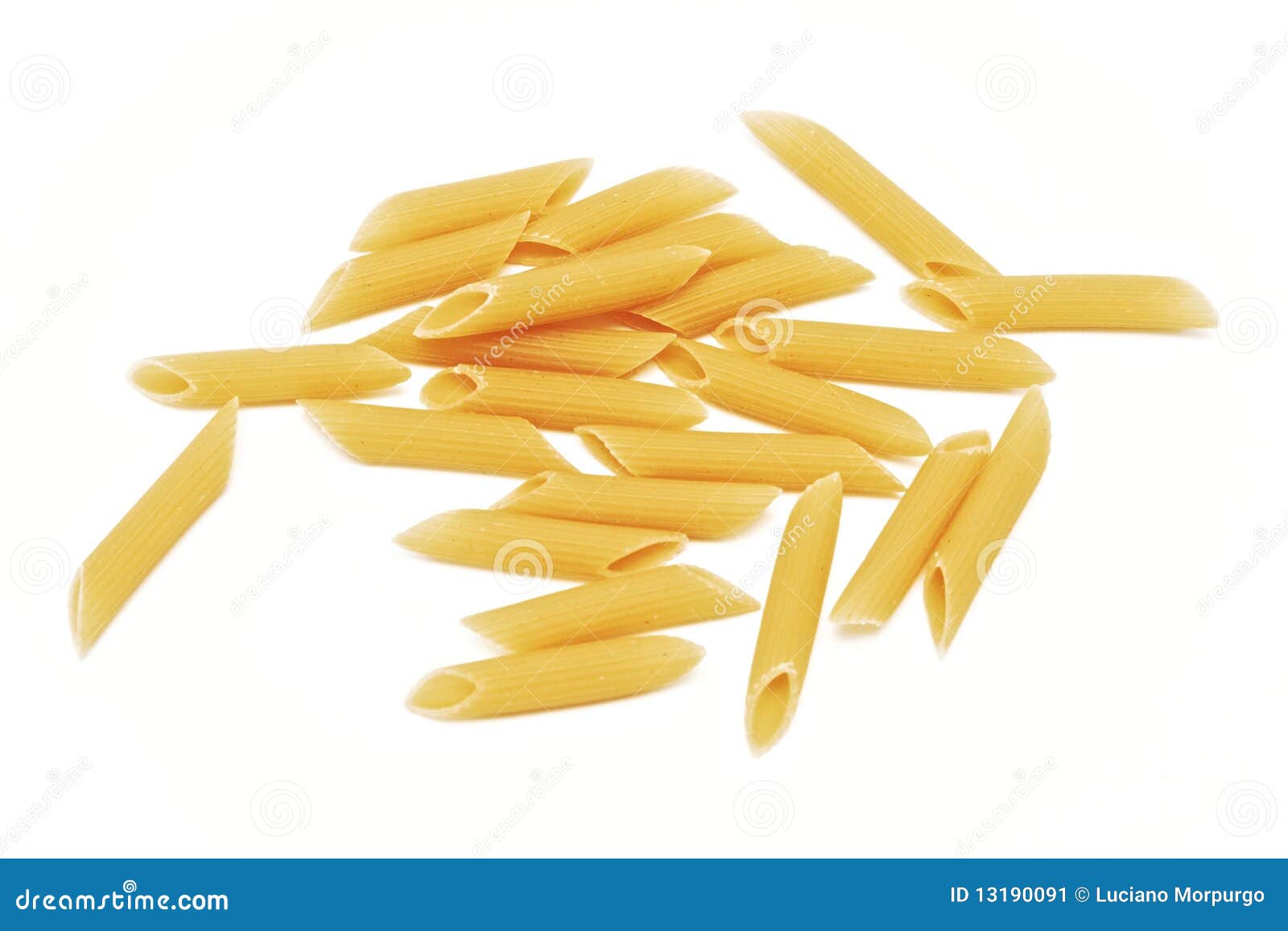 Penne rigate stockbild. Bild von teigwaren, bestandteil - 13190091