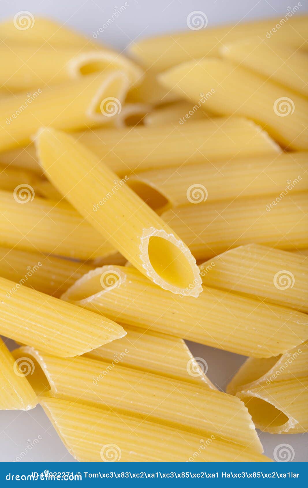 Penne rigate stock image. Image of food, rigatoni, carbohydrate - 16922271