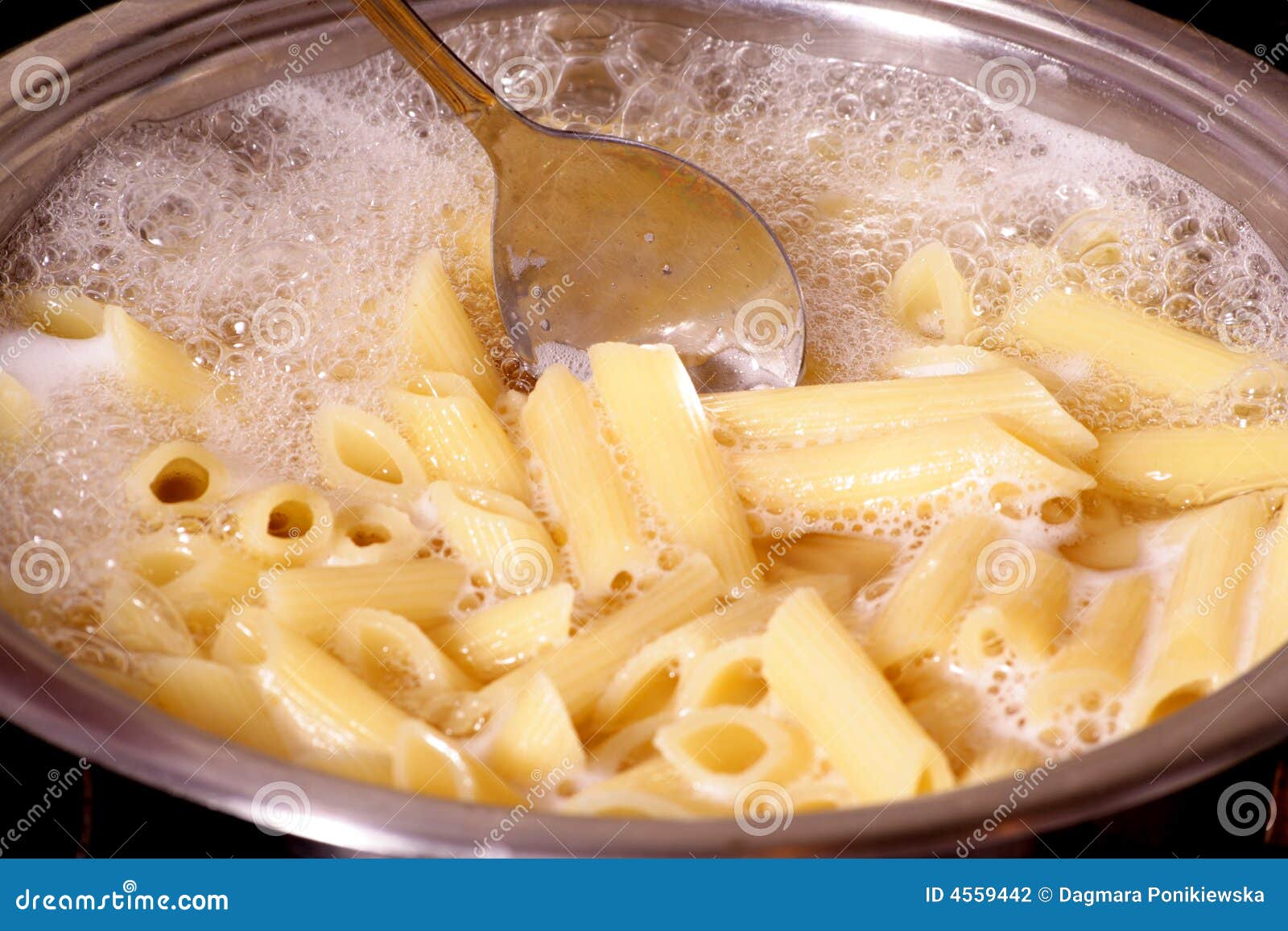 Penne rigate pasta stock photo. Image of foam, object - 4559442