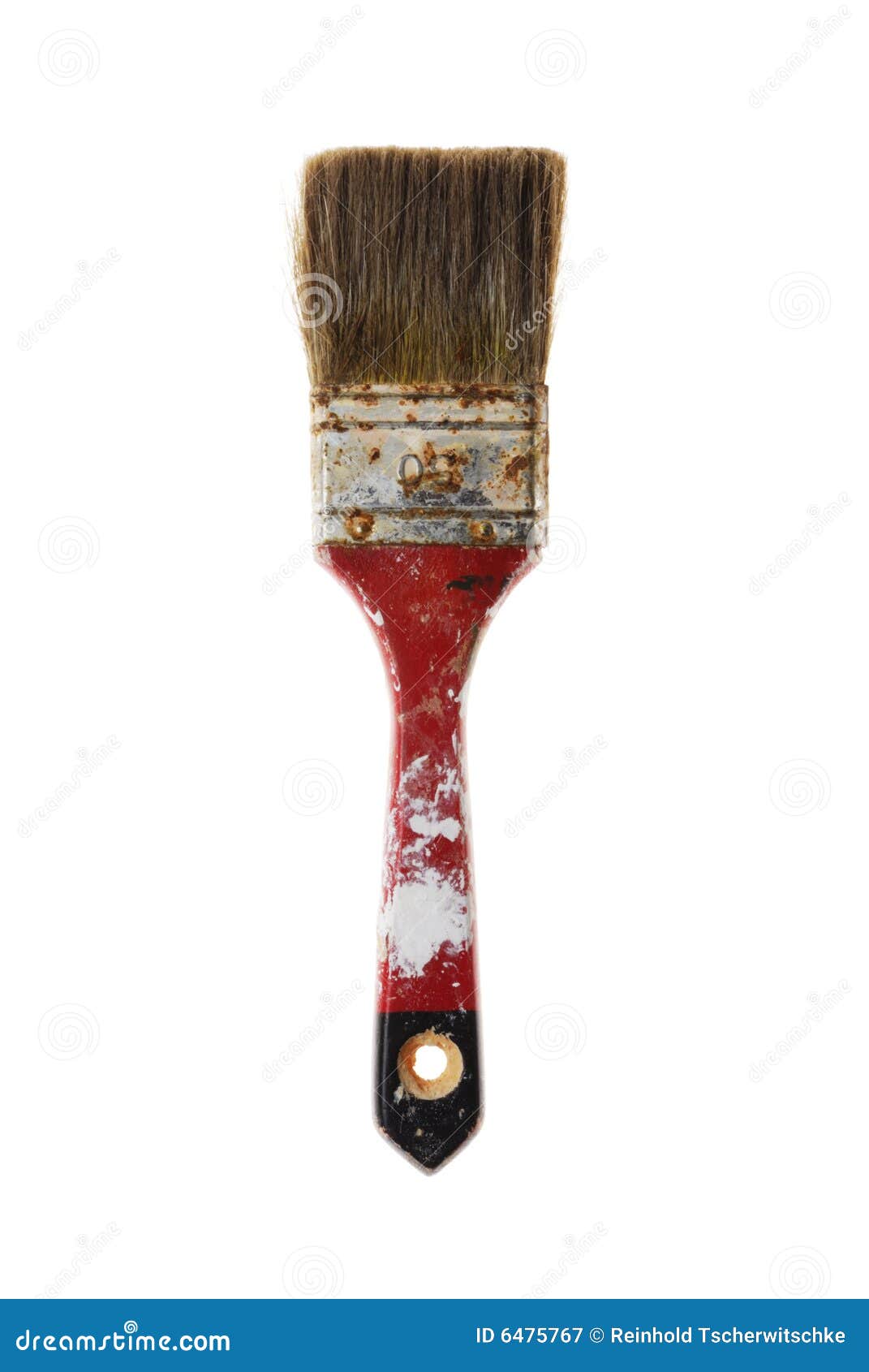 Pennello immagine stock. Immagine di mestiere, decori - 6475767