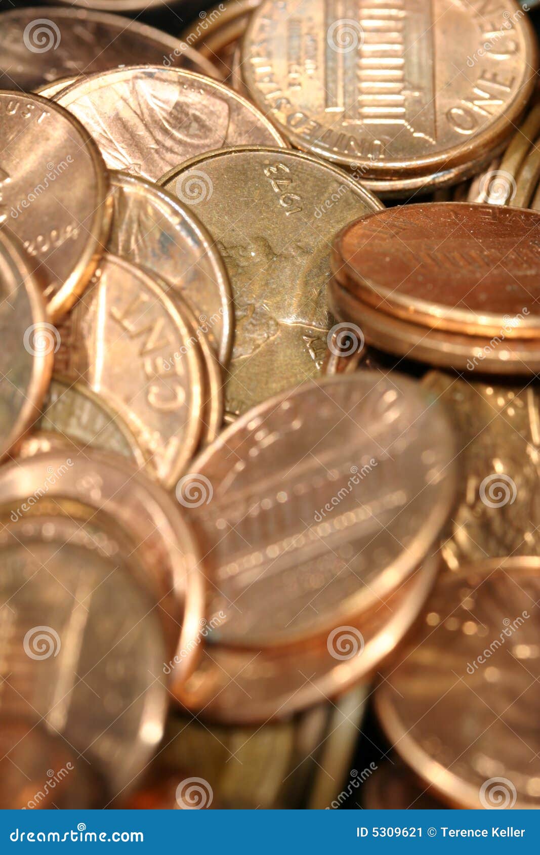 Pennies 2 stock image. Image of savings, money, poor, change - 5309621