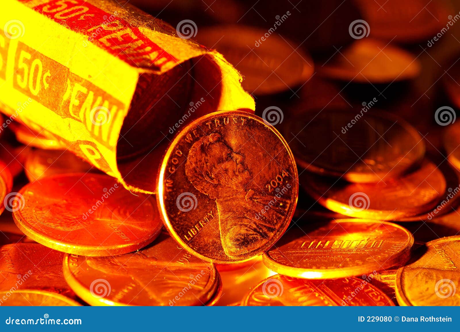 Pennies stock photo. Image of savings, retail, finance - 229080