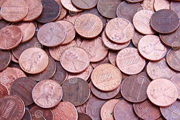 Pennies stock image. Image of american, change, silver - 37643663