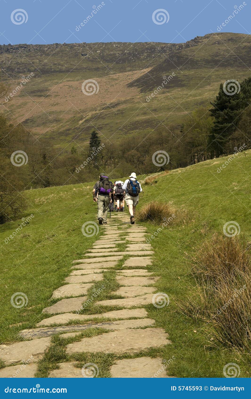 Pennine way stock image. Image of path, rambler, national - 5745593