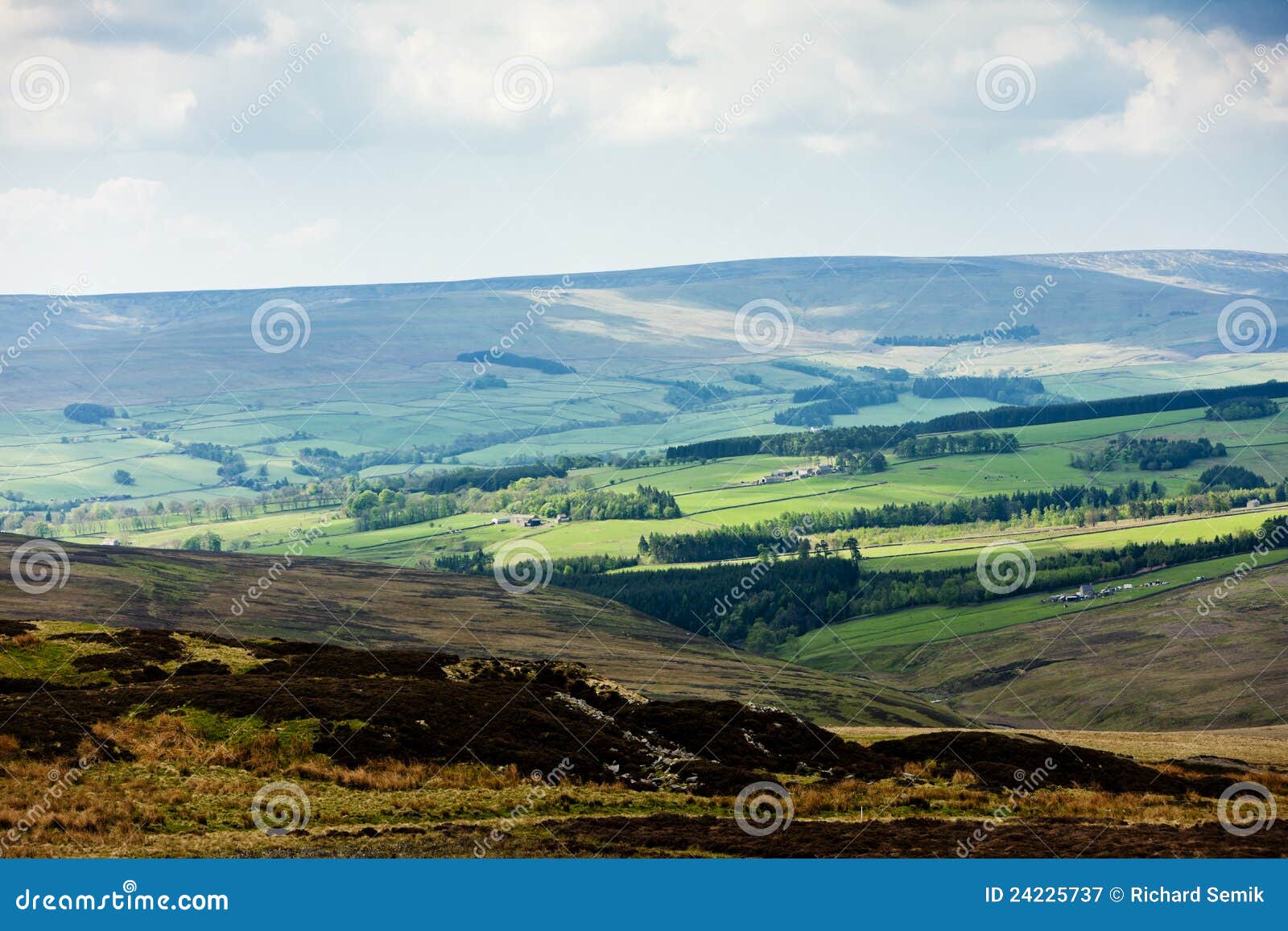 The Pennines stock image. Image of durham, united, europe - 24225737
