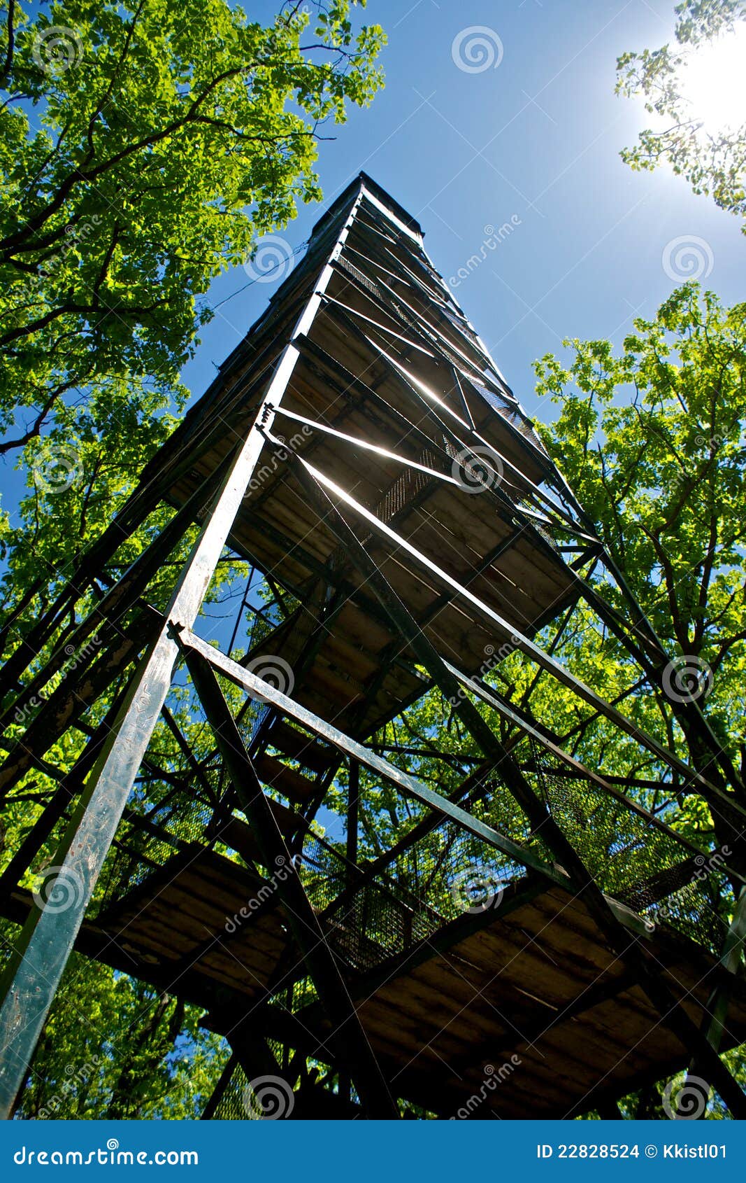 Pennsylvania Fire Tower stock photo. Image of green, national - 22828524