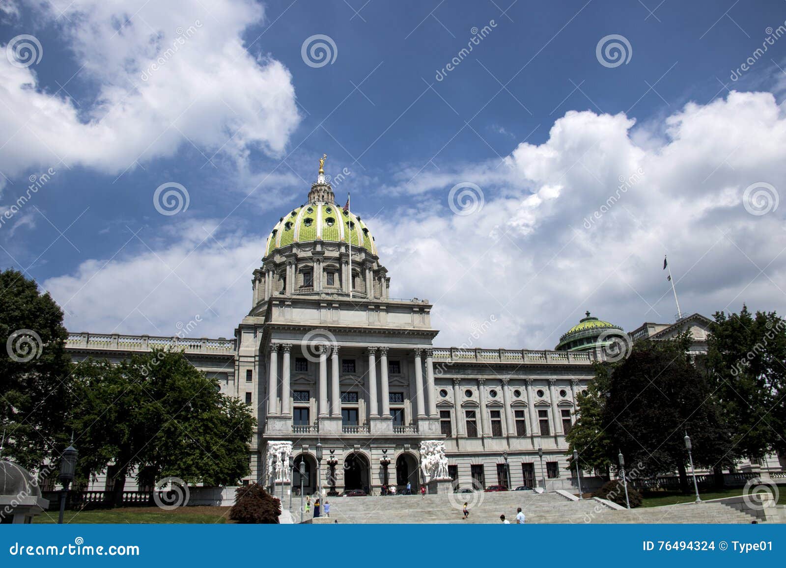 Pennsylvania State Capital Building Editorial Stock Image - Image of ...