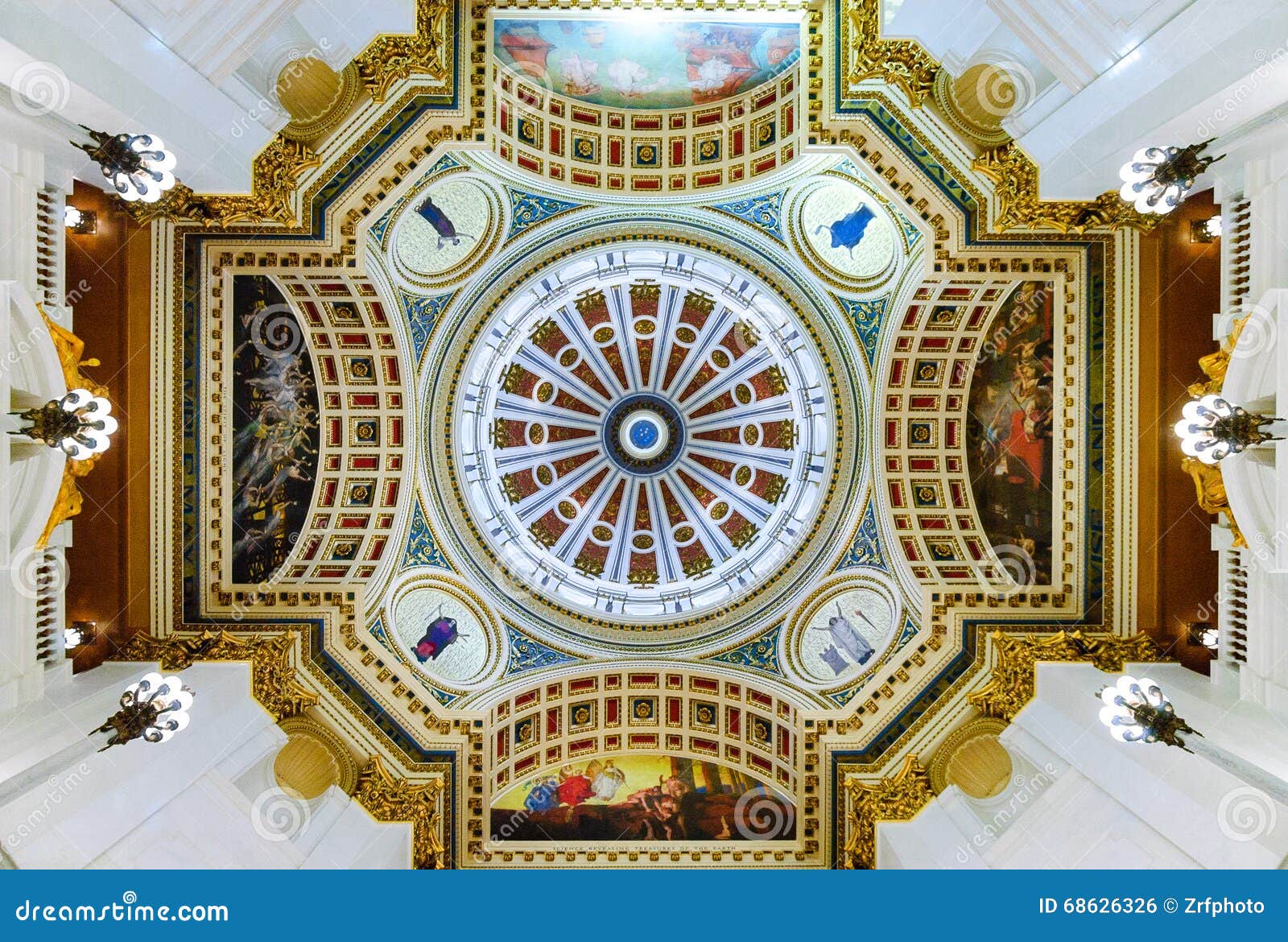 Pennsylvania State Capitol Building Stock Photo - Image of legislature ...