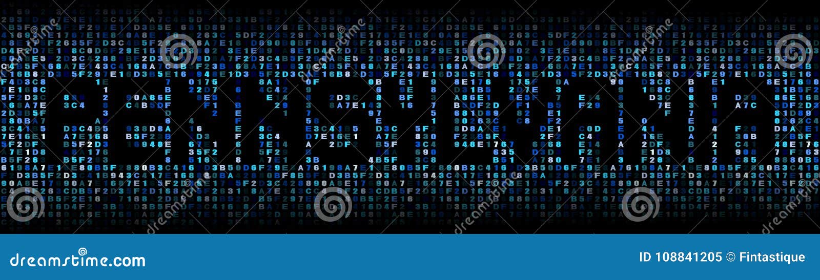 Pennsylvania Text on Hex Code Illustration Stock Illustration ...