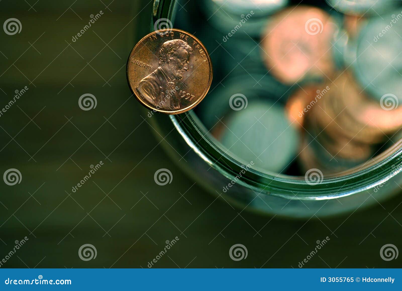 Penny stock image. Image of american, financial, wood - 3055765