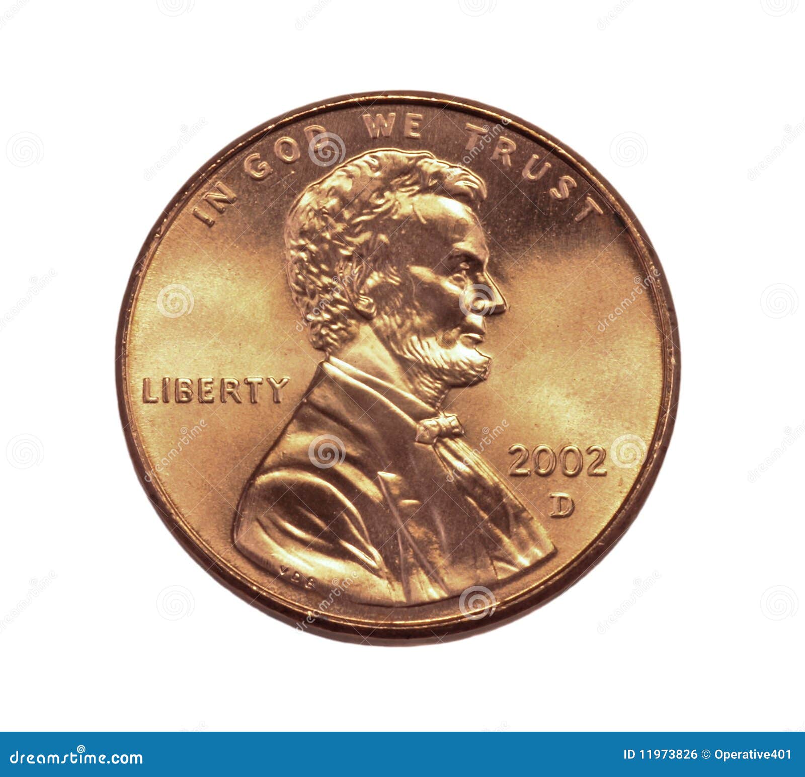 Penny Close-up Royalty Free Stock Image - Image: 11973826