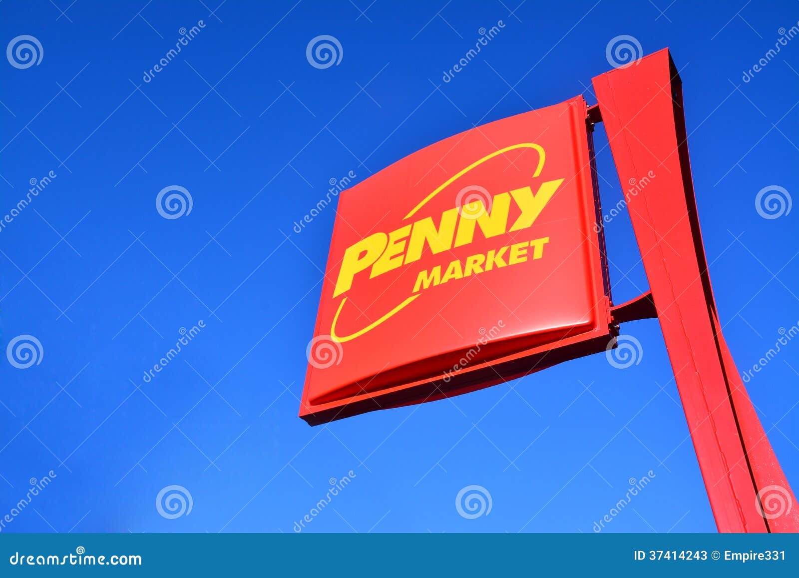 Penny company logo editorial stock photo. Image of sell - 37414243