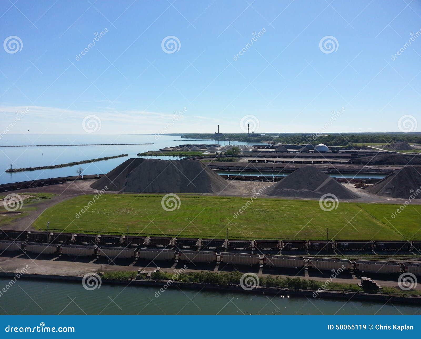 Penny Dock Ashtabula Harbor Stock Image - Image of penny, ashtabula ...