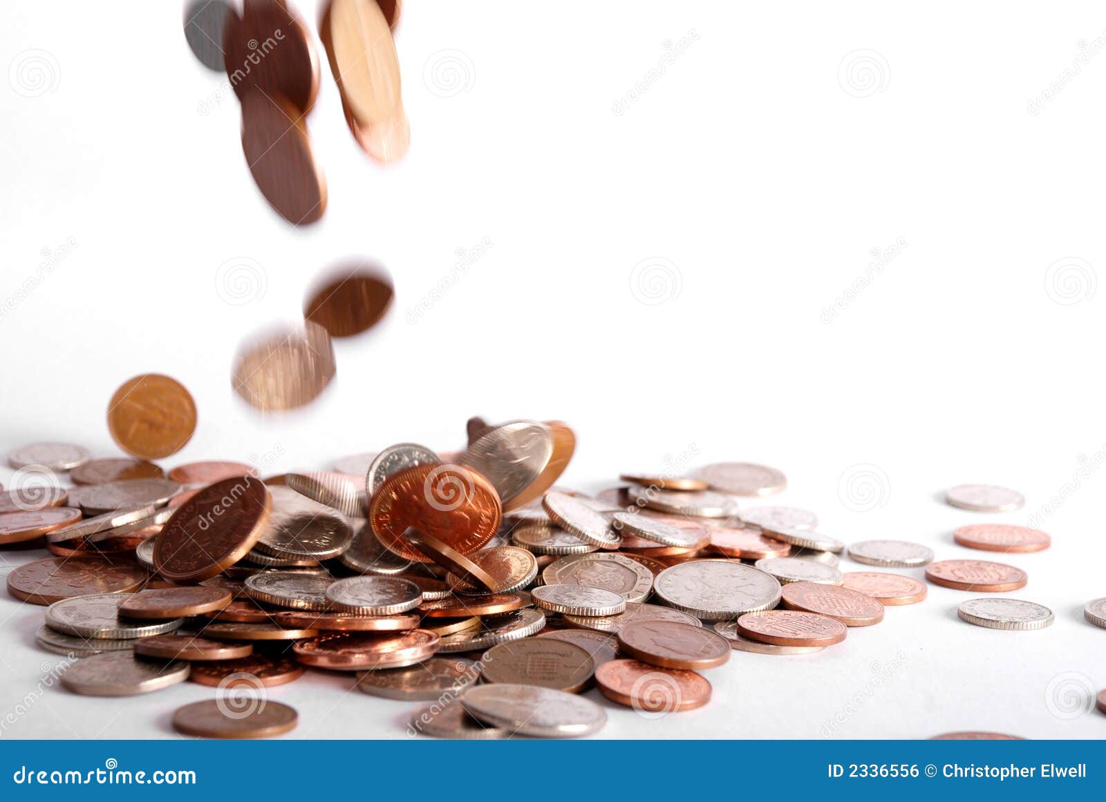 The penny drops stock photo. Image of recession, credit - 2336556