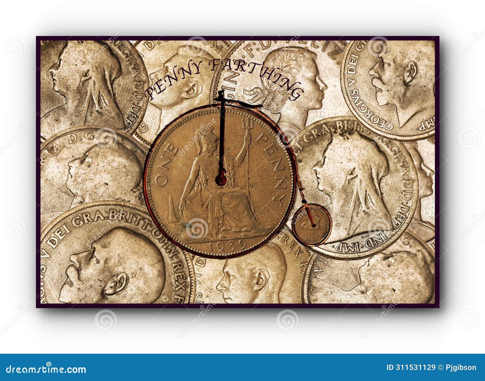 Penny Farthing editorial stock image. Image of design - 311531129