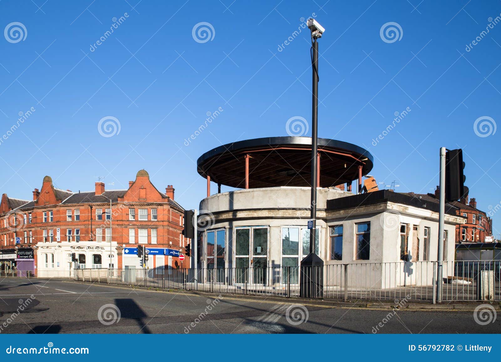 Penny Lane Liverpool fotografia editoriale. Immagine di strada - 56792782