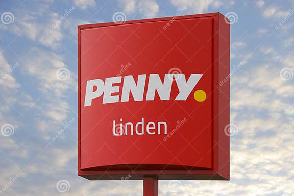 PENNY Logo photo stock éditorial. Image du illustration - 101067493