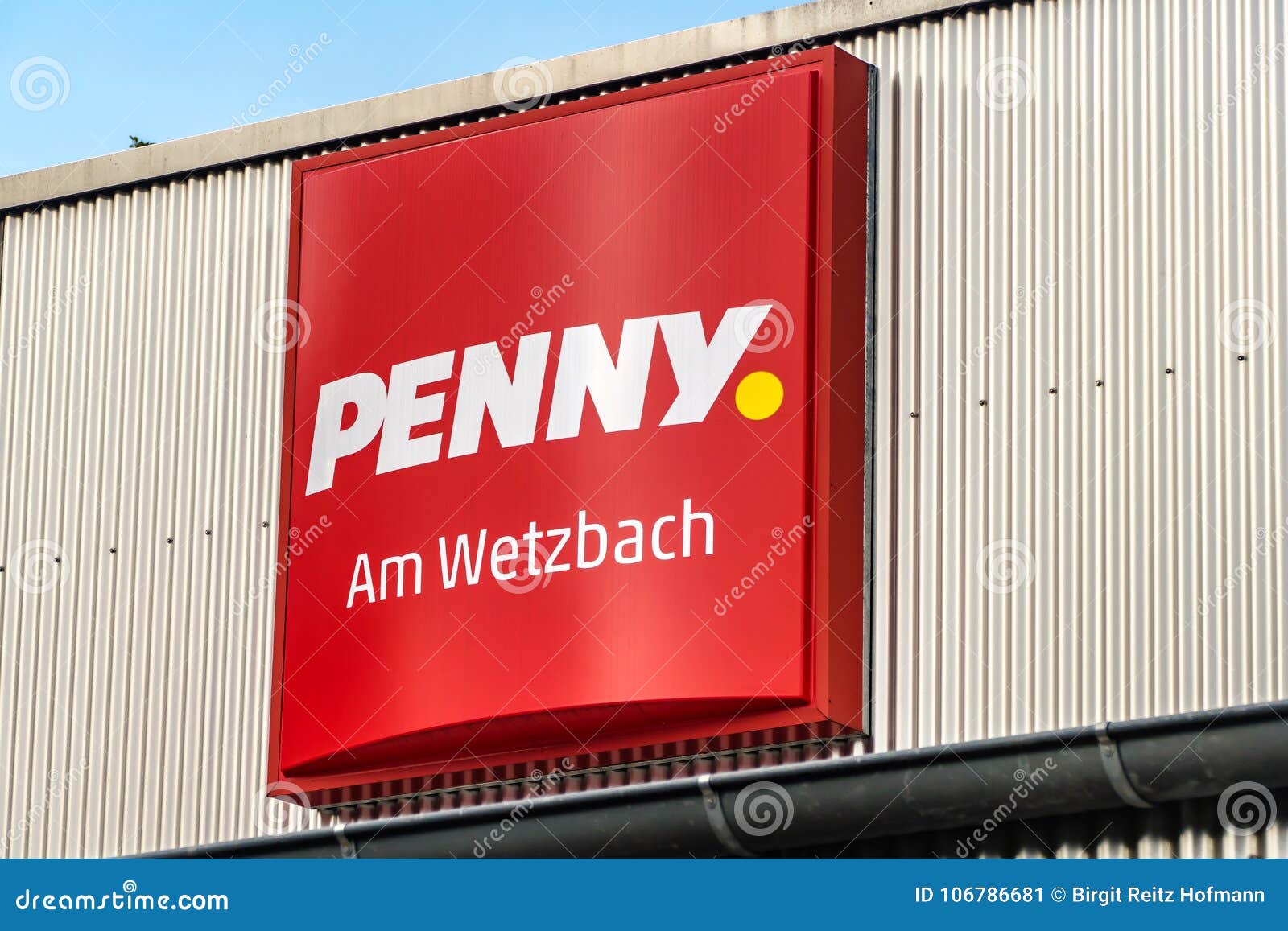 PENNY Logo photo éditorial. Image du publicité, mémoire - 106786681