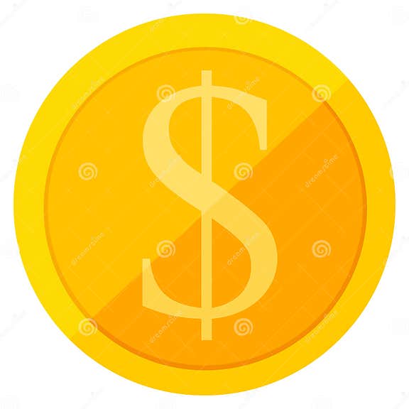 Penny Logo on a White Background. Vector Illustration Stock ...