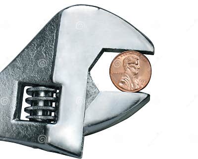 Penny pincher stock photo. Image of economy, hold, tool - 1089646