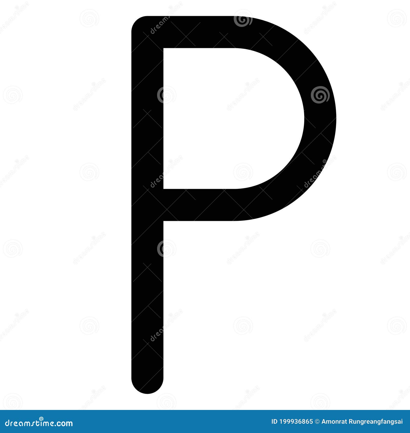 Penny Sterling Sign, Subdivision of Pound Sterling Stock Vector ...