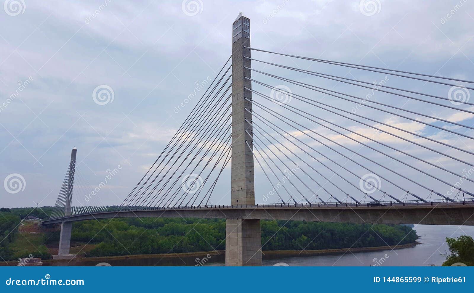 Penobscot Narrows Bridge & Observatory at Fort Knox in Prospect, Maine ...