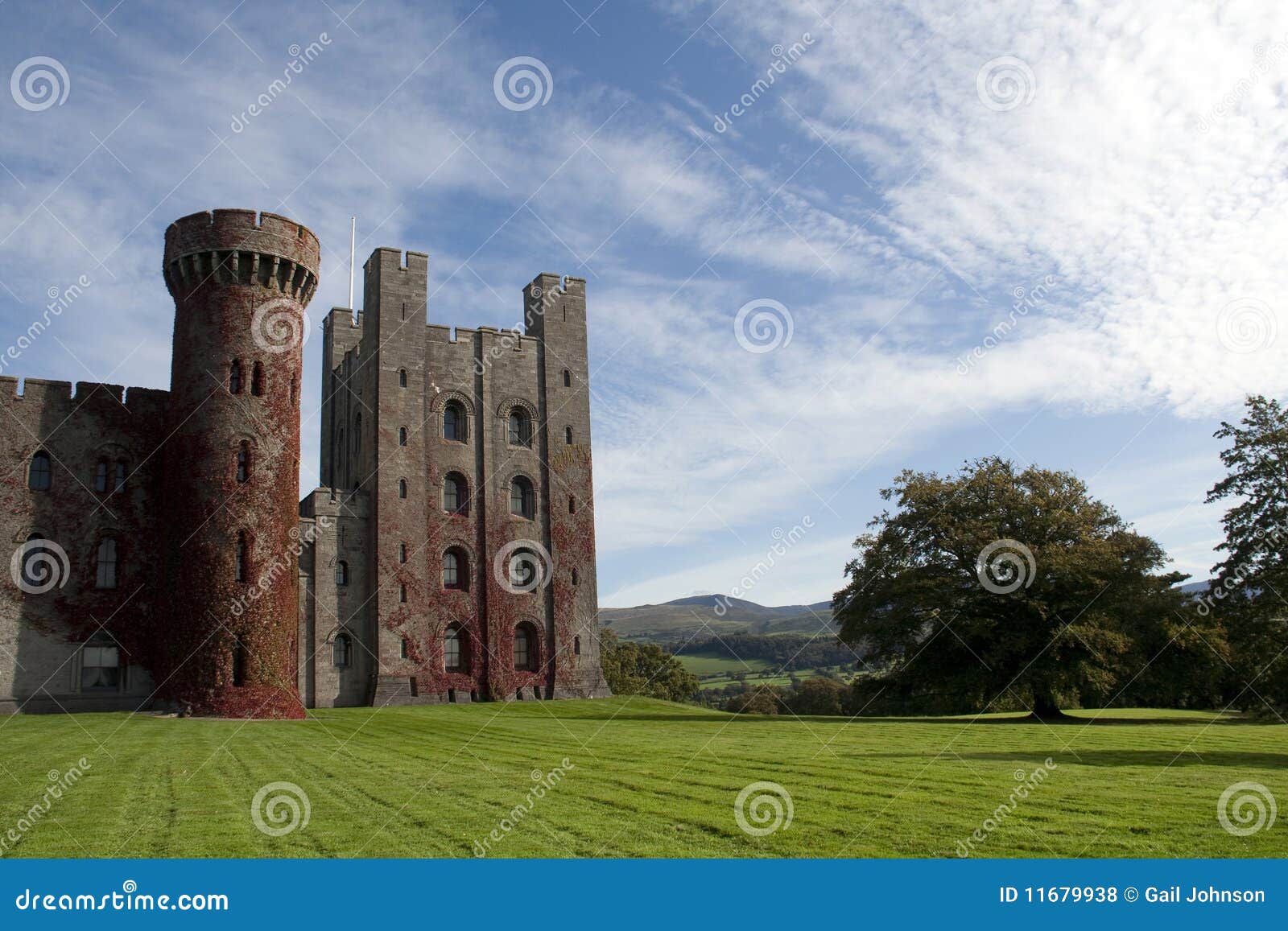 Penrhyn Castle stock photo. Image of autumn, bangor, great - 11679938