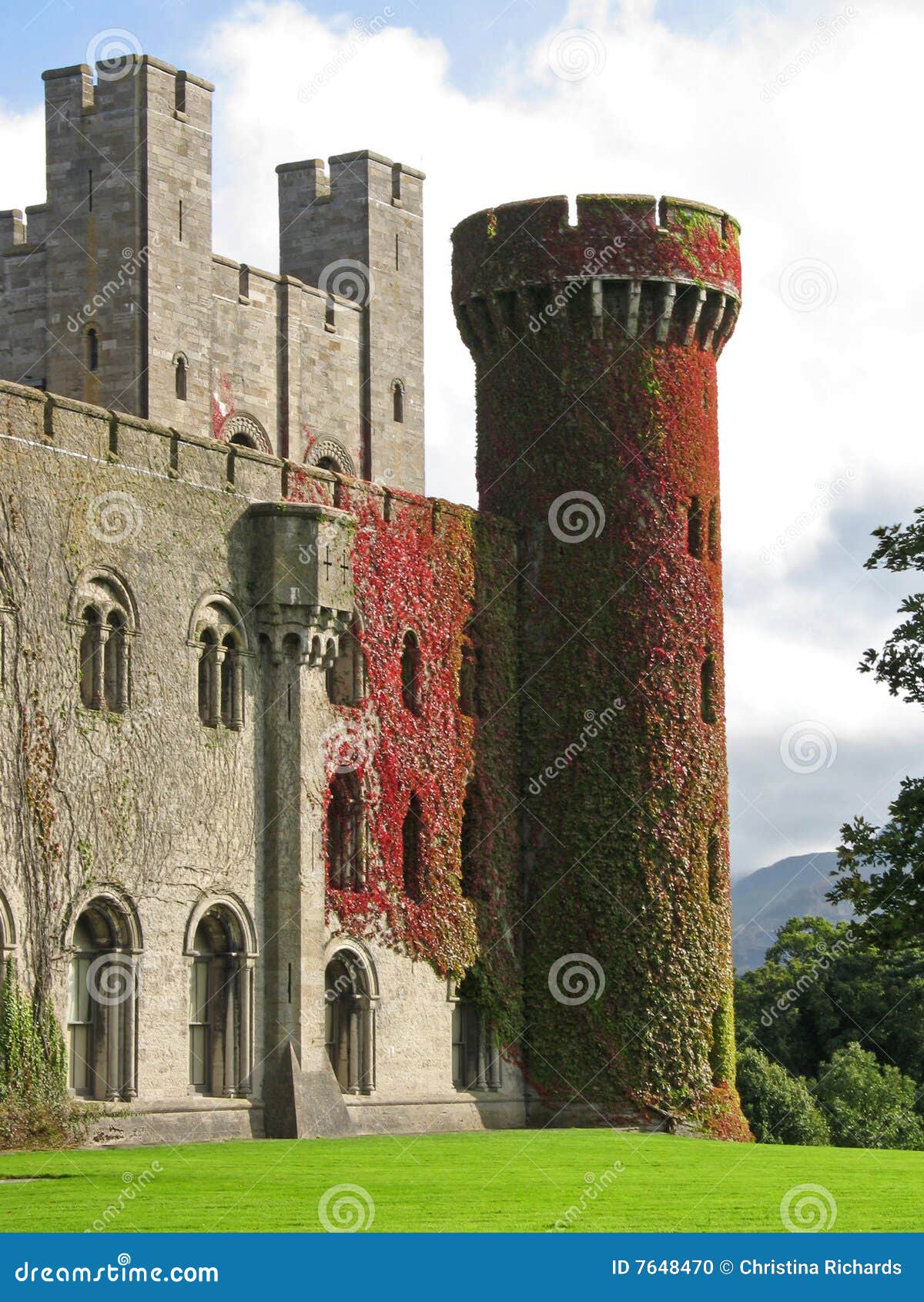 Penrhyn Castle in Wales, UK Stock Photo - Image of trust, security: 7648470