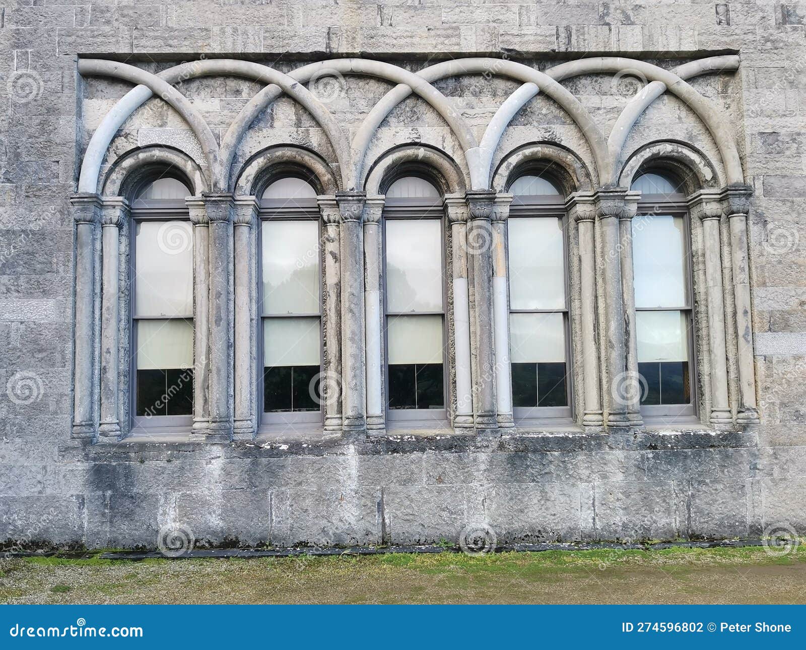 Penrhyn castle window stock photo. Image of palace, door - 274596802